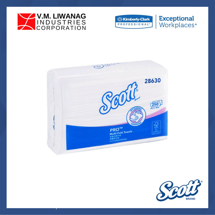 Scott Multi-Fold Paper Towel, 1-ply Regular | Lazada PH