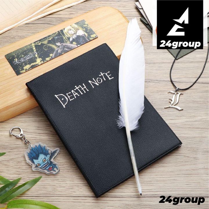 Sổ vở Death Note Cuốn Sổ Tử Thần Anime Manga tặng kèm bút lông và kẹp ...
