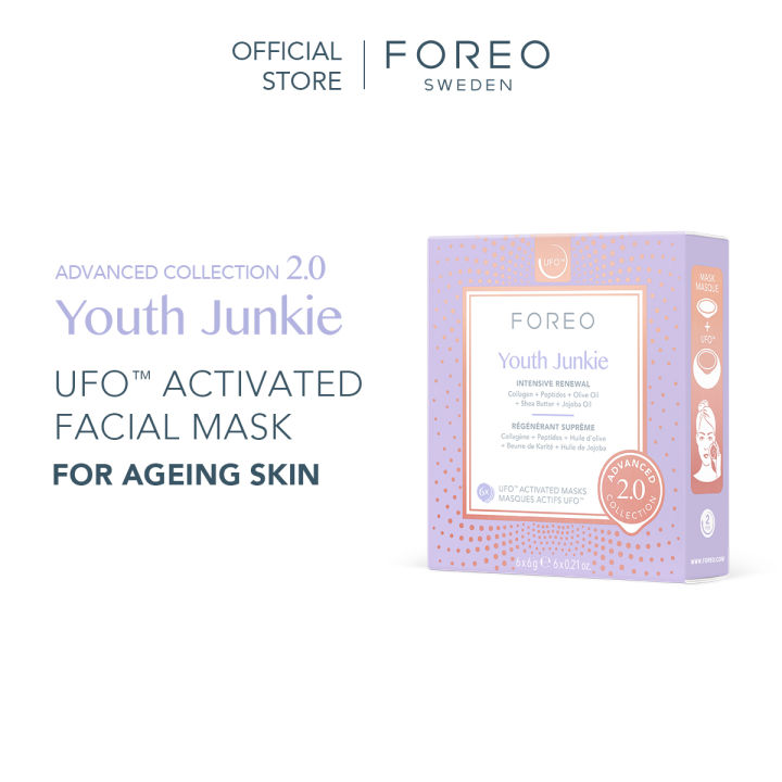 FOREO UFO Activated Mask Advance 2.0 Collection Facial Mask - Face ...