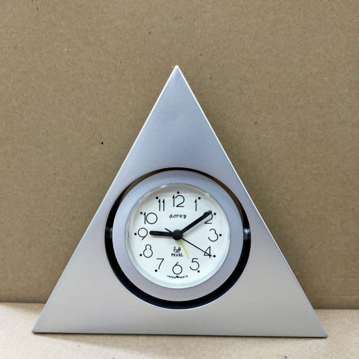 Jam Meja Segitiga PG | Lazada Indonesia