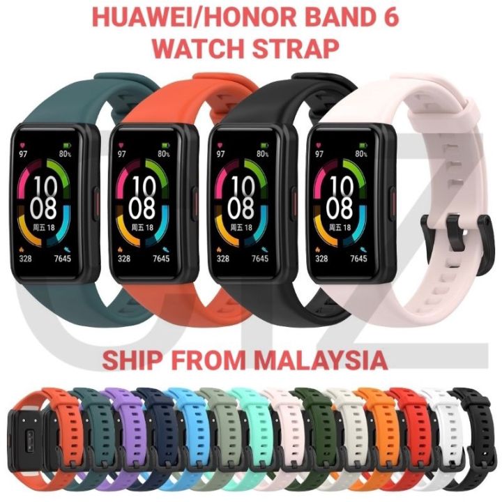 Huawei/Honor Band 6 Strap silicone watch band | Lazada