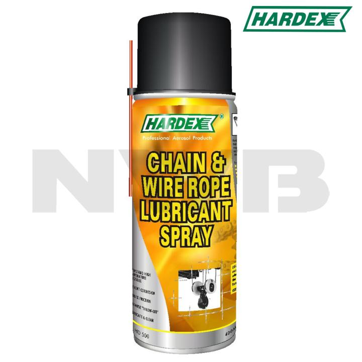 Hardex Chain Lube and Wire Rope Lubricant Spray 400ml | Lazada PH