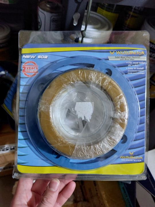 Wassernison Toilet Bowl / Inidoro Floor Fastener With Bowl Wax #602 ...