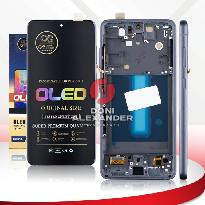 LCD TOUCHSCREEN COMPATIBLE FOR S4MSUNG GALAXY S21 FE 5G G990 G990E ...