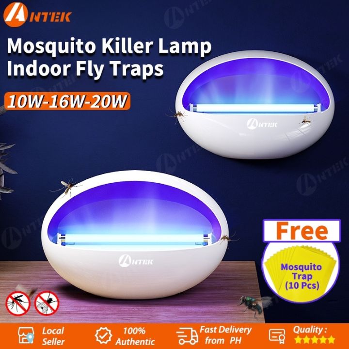Antek Mosquito Insect Killer Lamp 10/16/20Watts Hanging Landing Indoor ...