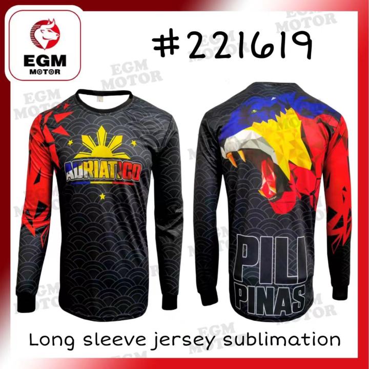 [EGM MOTORCYCLE] MOTORCYCLE JERSEY SUBLIMATION LONGSLEEVE ADRIATICO #221619 | Lazada PH