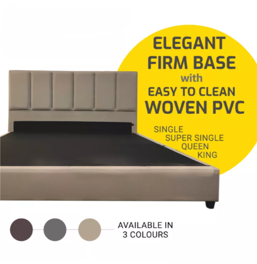 BORACAY Bed Frame, Woven PVC Firm Base Easy to Clean, Available Sizes ...