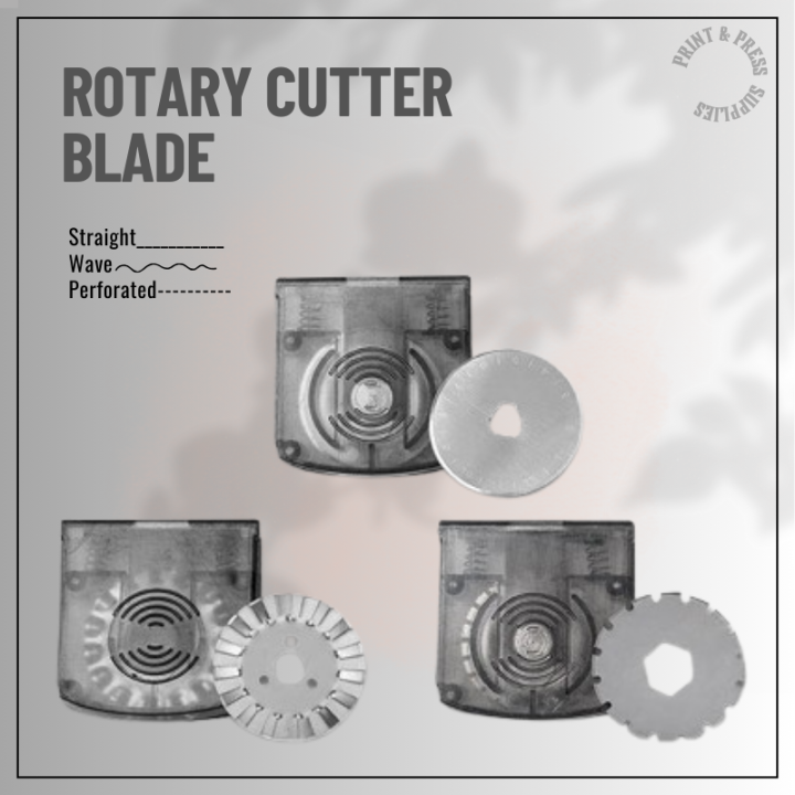 PP Supplies - CUYI Rotary Cutter Replacement Blade Straight | Wave ...