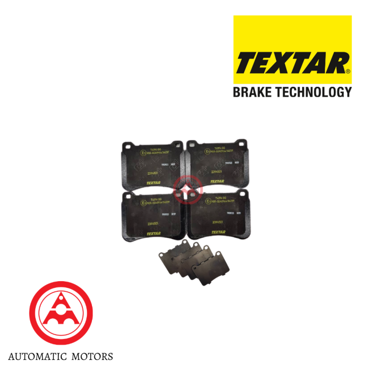 Textar Front Brake Pad Set Mercedes Benz W203-SPORT/AMG-04> 2394501 ...