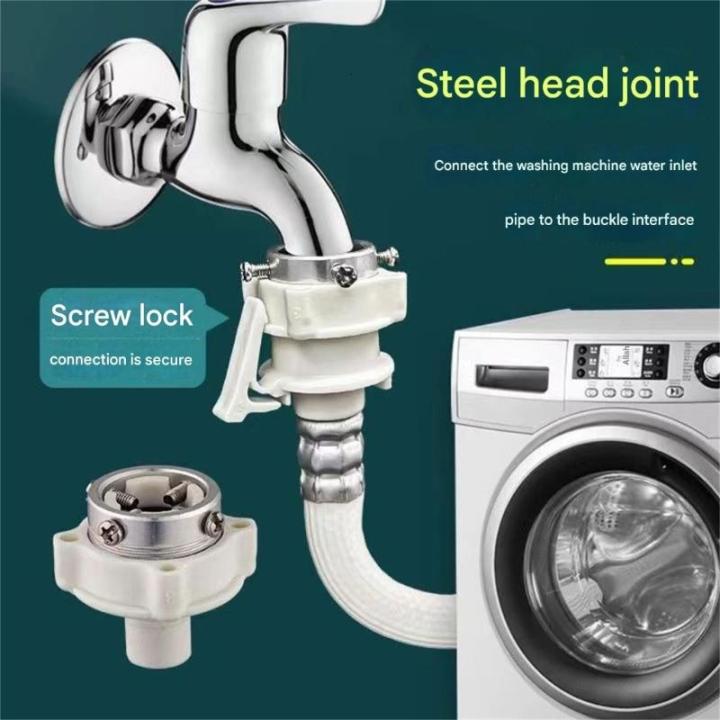 Water Faucet Adapter Male Thread Washing Machine Tap Pipe Snap ...