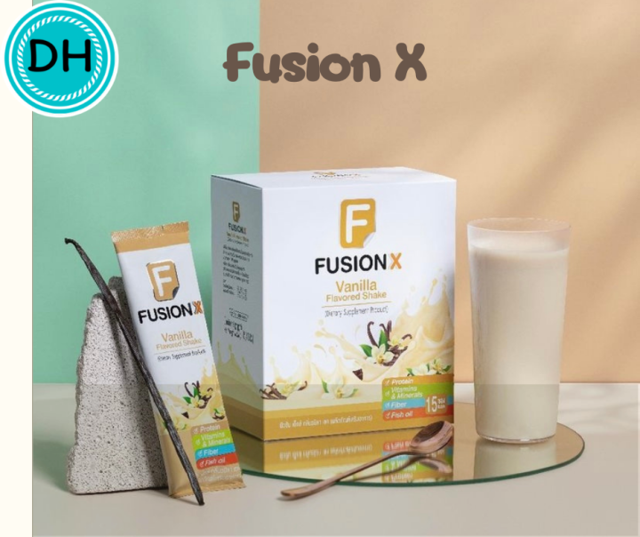 Fusion-x (ฟิวชั่น-เอ็กซ์) ควบคุมแคลอรี่ ทดแทนมื้ออาหาร เสริมสร้าง ...