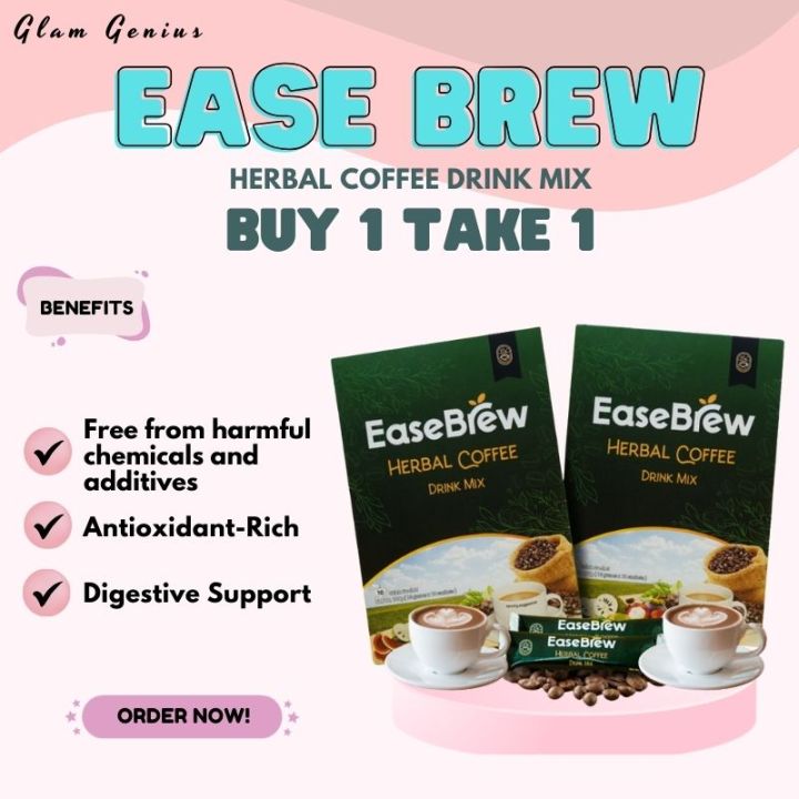 Ease Brew Herbal Coffee with Natural Ingredients | Lazada PH