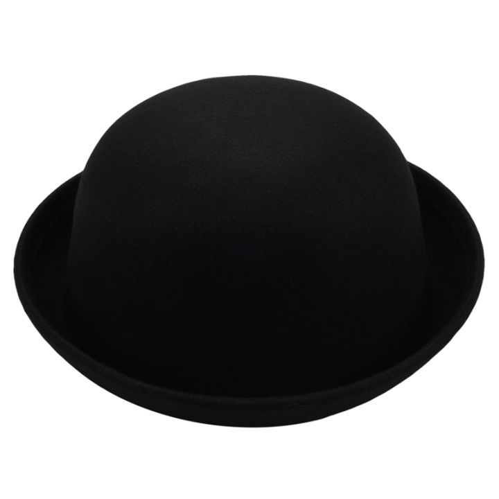 1Piece Melon Bowler Hat Hat Bowler Hat Bowler Hat Felt Hat Chaplin Hat ...