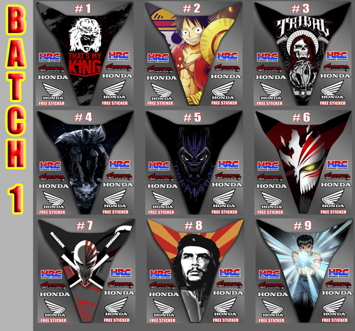 Honda click GC front cowling sticker laminated | Lazada PH