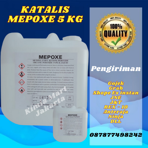 Katalis /Pengeras Resin MEPOXE isi 5kg ORIGINAL | Lazada Indonesia