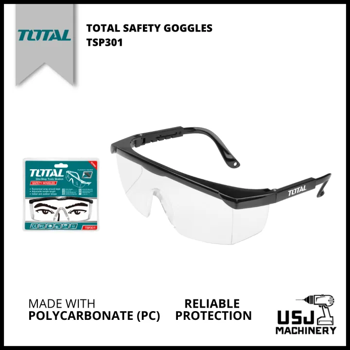 TOTAL Safety Goggles TSP301 | Lazada