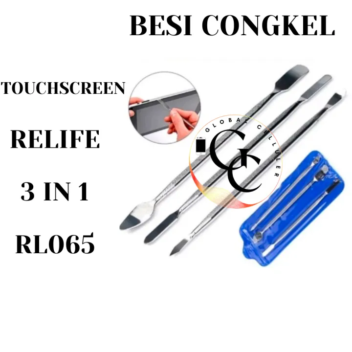 Opening Tools Besi Relife RL-065 3 IN 1 Original (Besi Congkel ...