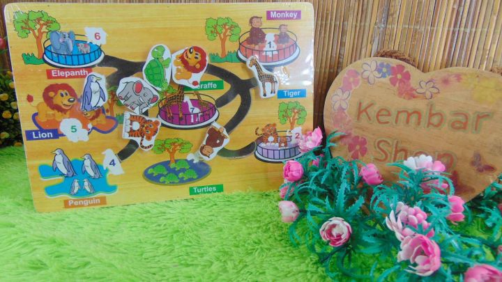 Mainan Maze Hewan orange Alat Permainan Edukatif TK/PAUD | Lazada Indonesia