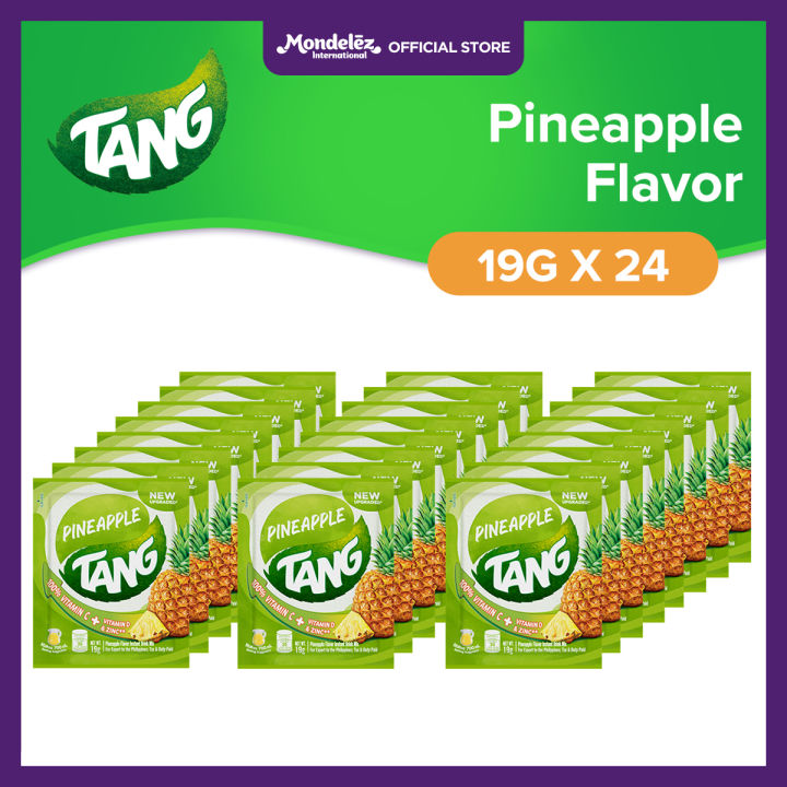 Tang Instant Drink Mix - Pineapple Flavor 19g with Vitamins and ...