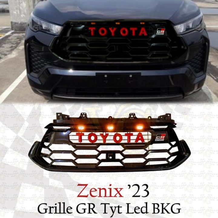 GRILL INNOVA ZENIX 2023 WITH LED OEM TOYOTA GR SPORT ASLI IMPOR PNP ...