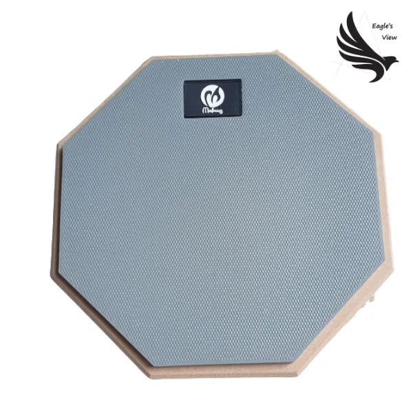 8-Inch and 12-inch Moboog Drum Practice Pad Rudiments Good Rebound ...