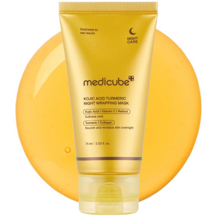 [medicube] Kojic Acid Turmeric Night Wrapping Mask | Overnight Wrapping ...