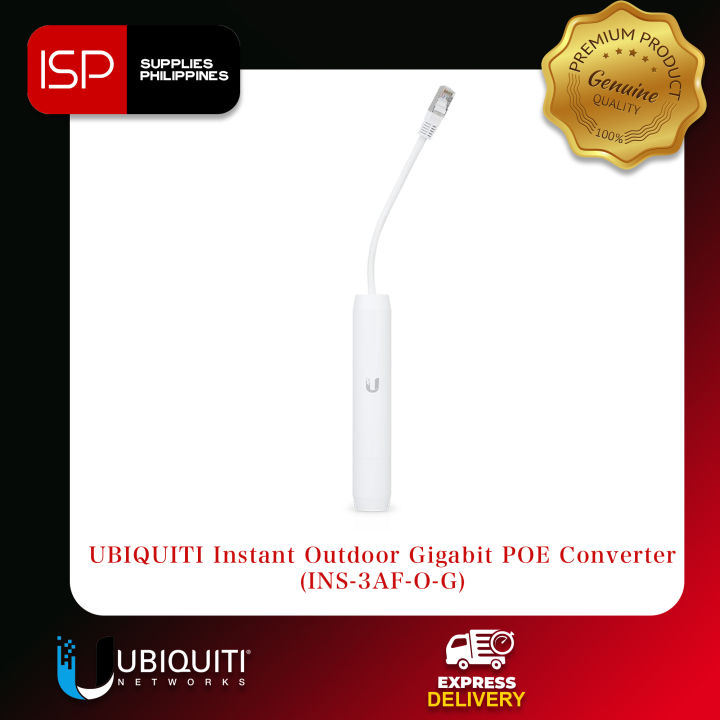 UBIQUITI Instant Outdoor Gigabit POE Converter for CCTV POE Adapter ...