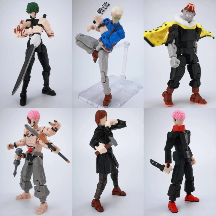 【MSSugar hot】 9L3D Lucky13 Gojo Sukuna Jujutsu Fushiguro Toji Gojo ...