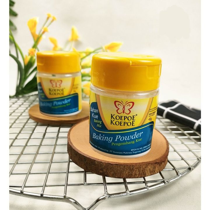 Baking Powder Pengembang Kue Koepoe Koepoe 45gr | Lazada Indonesia