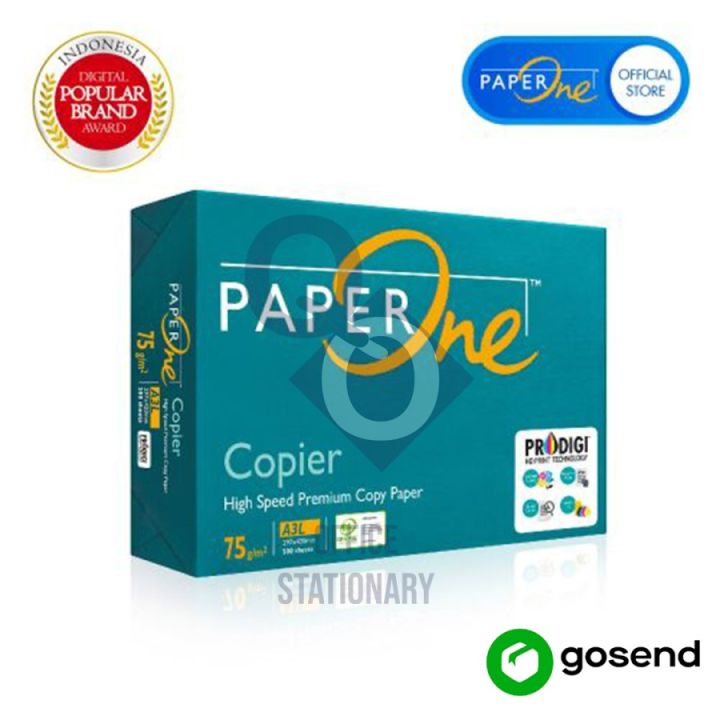 Kertas HVS Paperone Paper One A3 75 gr HVS Copy Paper 1 Rim 500 Lembar ...