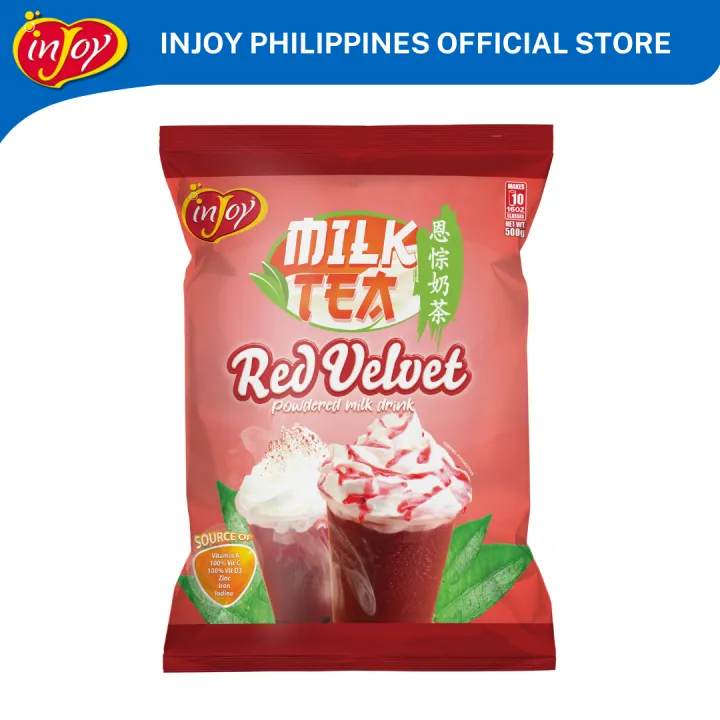 inJoy Red Velvet Milk Tea 500g | Lazada PH