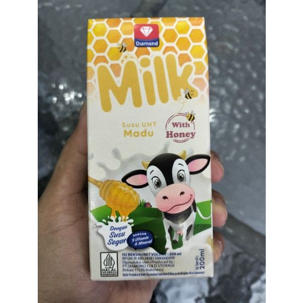 Diamond Susu UHT MADU 200 ml | Lazada Indonesia