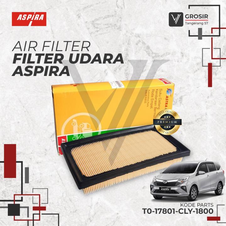 Filter Udara Calya Sigra 1200cc Aspira TO-17801-CLY Air Filter | Lazada ...