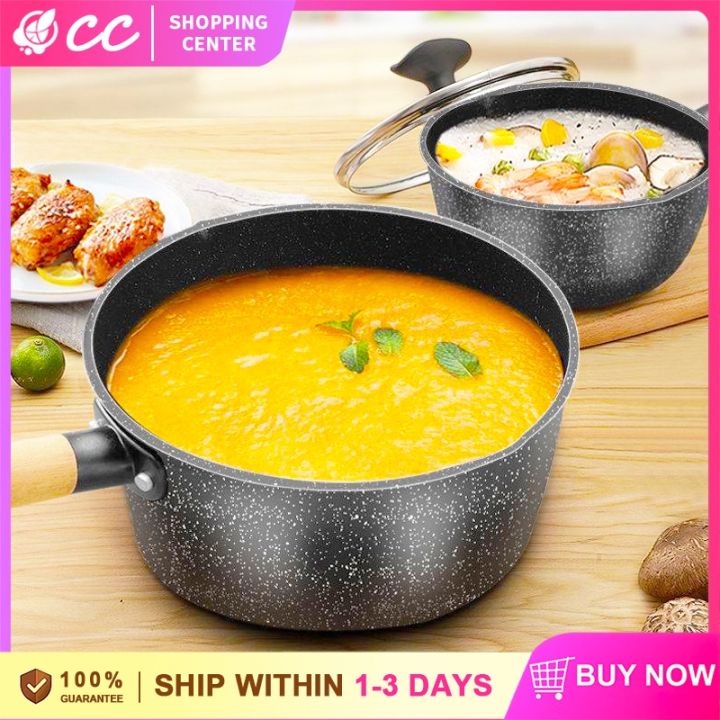 Multi-use Non-stick Maifan Stone Pot Fried Boil Boil Baby Food Milk ...