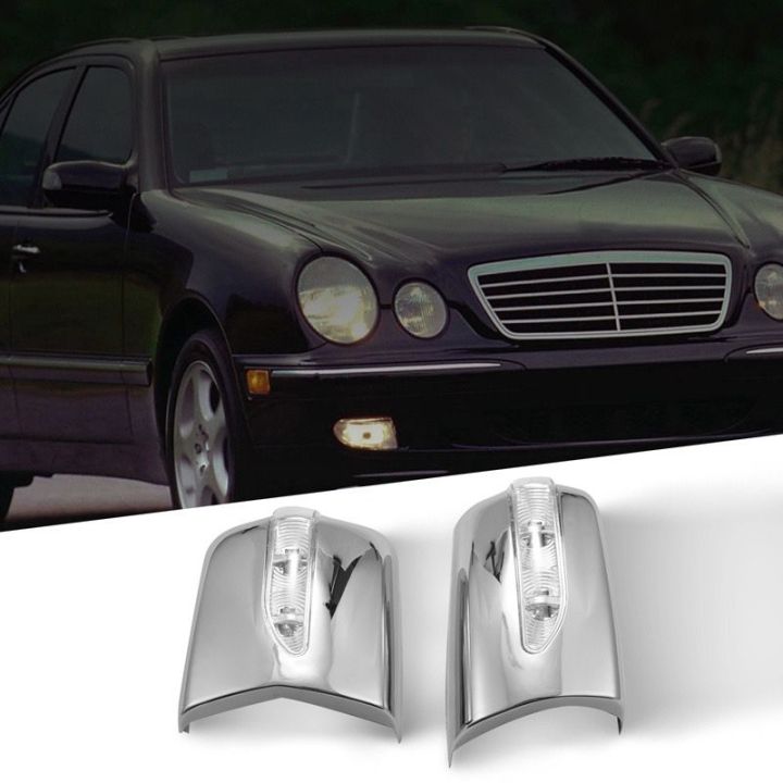 Mercedes Benz W124 W210 E Class 1986-1994 Side Mirror Cover With LED ...