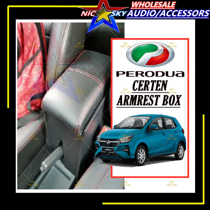 Certen Armrest Box of Perodua Axia New kereta axia new armrest box ...