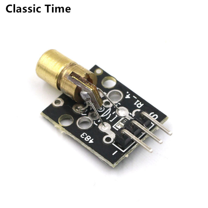 KY-008 3pin 650nm Red Transmitter Dot Diode Copper Head Module for ...