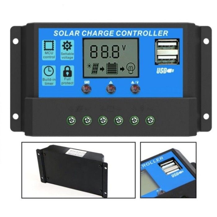 PROMO- SCC 30A PWM SOLAR CHARGE CONTROLLER PLTS -JAYANTIKA | Lazada ...