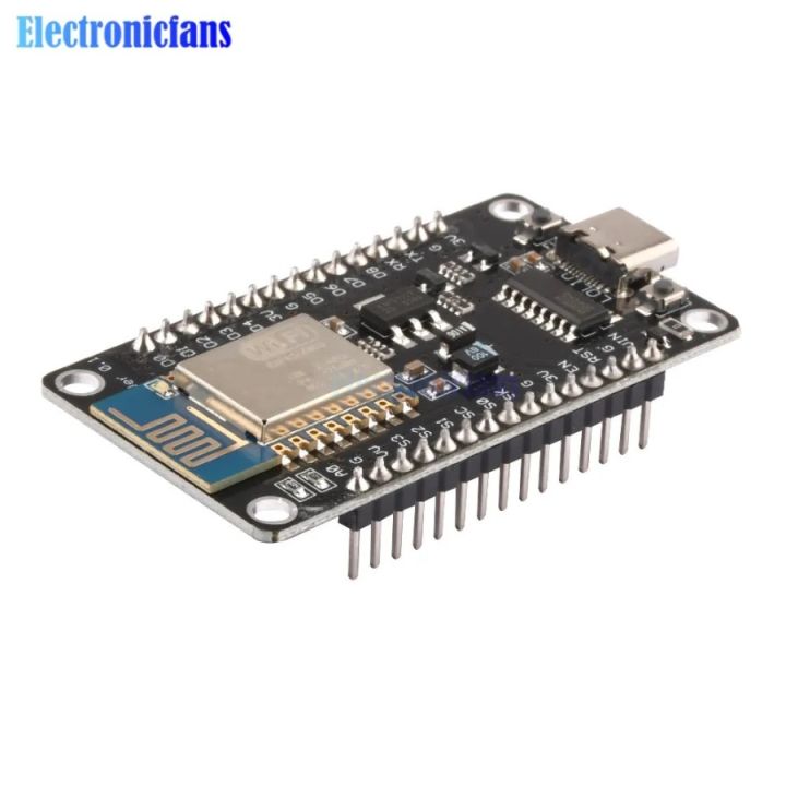 Nodemcu ESP8266 V3 USB Type-C Lua Wifi Wemos Development Board - CH340C ...