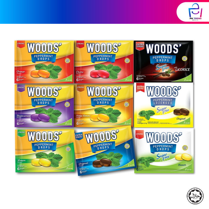 Wood Peppermint's Drops Lozenges Candy | Lazada