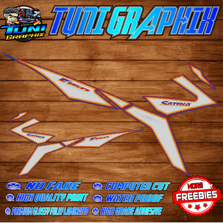 Raider 150 FI Titanium Decals Sticker with freebies | Lazada PH