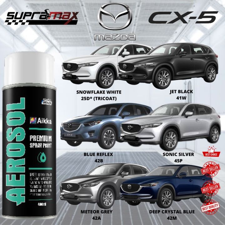 [Mazda CX-5] SUPRAMAX Aerosol Spray 2K Paint/ Car Body Touch Up Paint ...