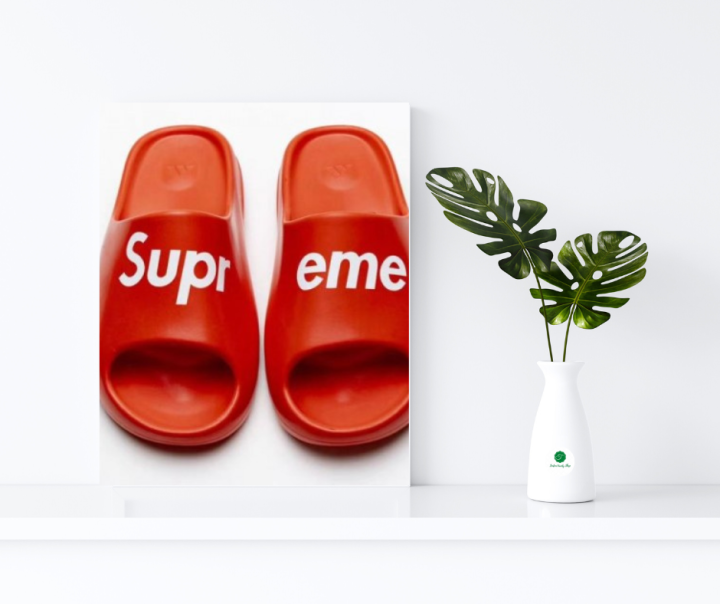 Supreme Summer Slippers THICK Sole Slides Soft and Comfortable Home and ...