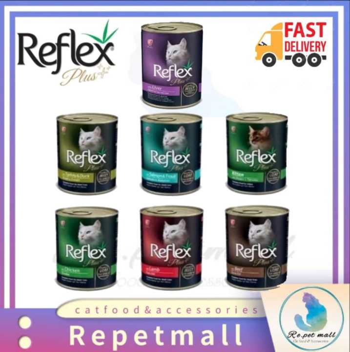Reflex Plus Cat Wet Food Canned Food Salmon Turkey Duck Kitten