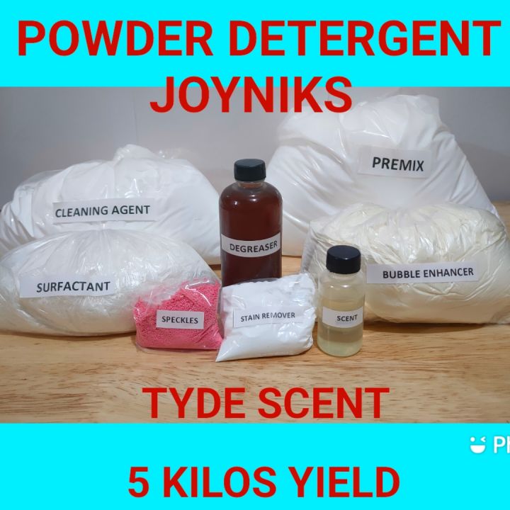 POWDER DETERGENT DIY KIT 5 KILOS (T)scent | Lazada PH