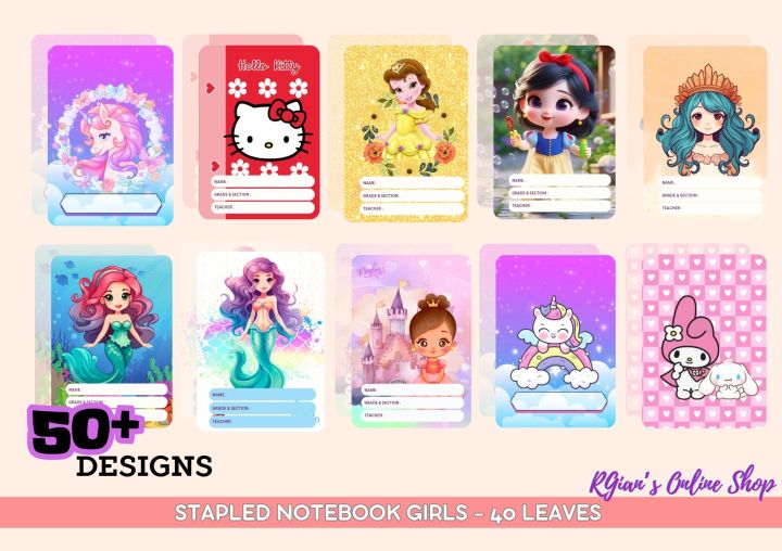 Stapled Customized Notebook Personalized Staple Writing Composition ...