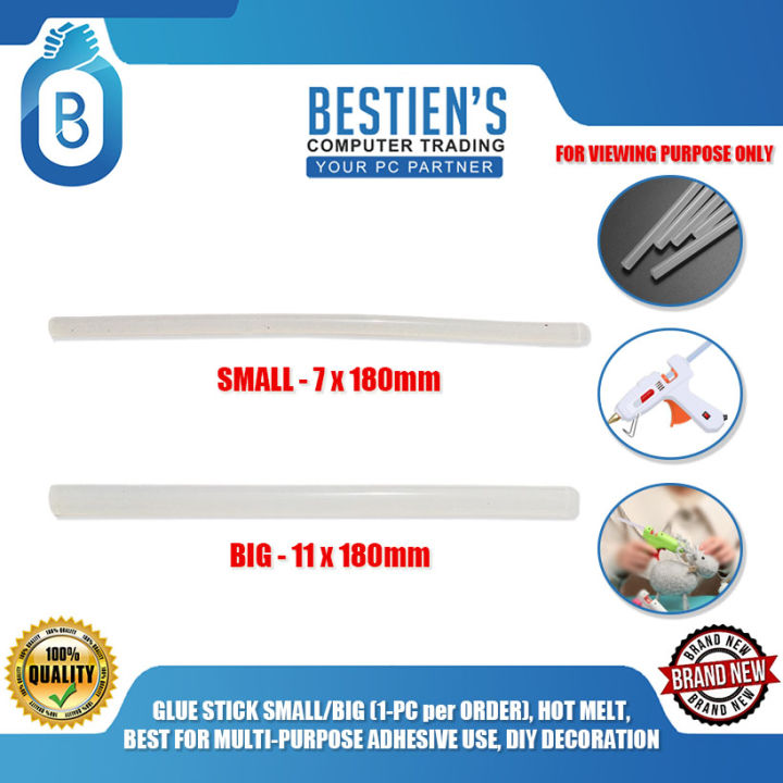 GLUE STICK SMALL/BIG (1-PC per ORDER), HOT MELT, BEST FOR MULTI-PURPOSE ...