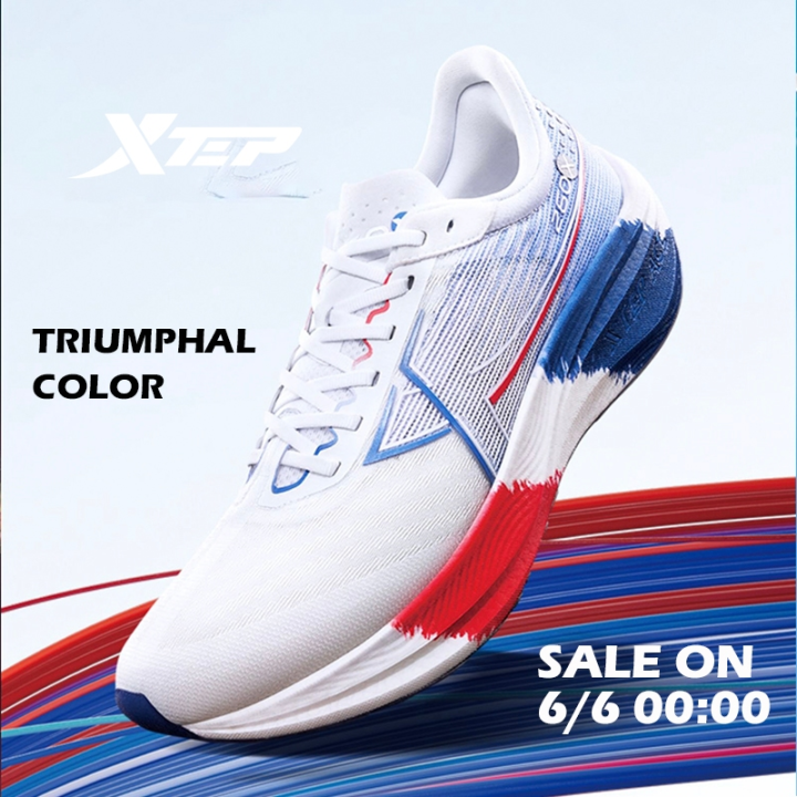 XTEP 260X Men Running Shoes Race Training Carbon Plate Marathon Running ...