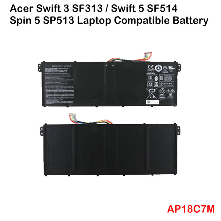 Acer Swift 5 SF514-55GT SF514-55TA / Acer Swift 5 Pro SF514GT AP18C7M ...