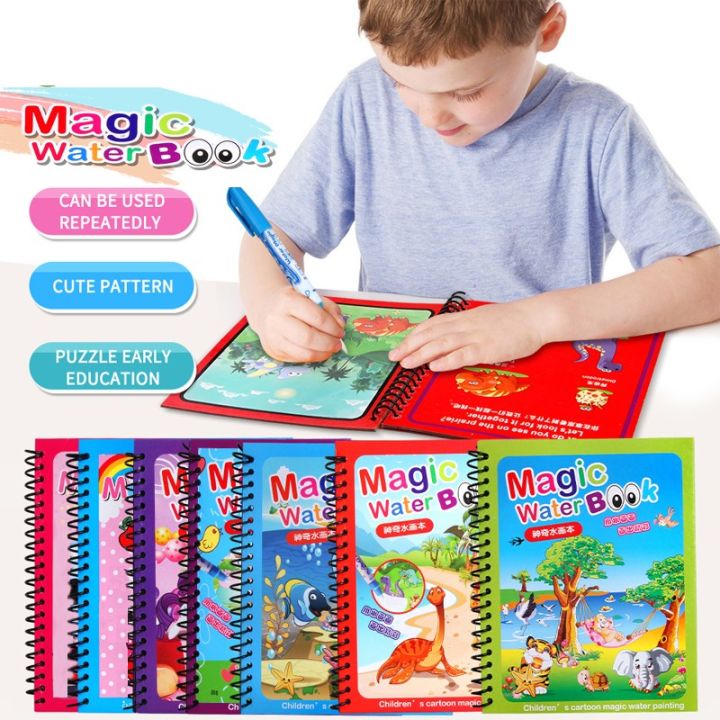 Magic Coloring Books For Kids Magic Pen Drawing Book Kids Painting Toys ...
